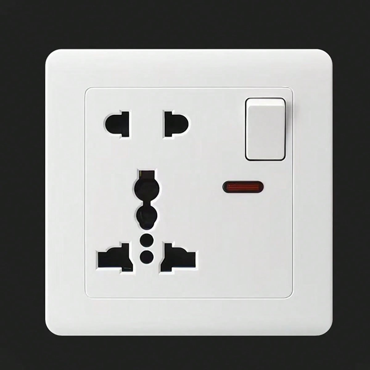 5 Holes Power Socket With Switch | SHEIN USA