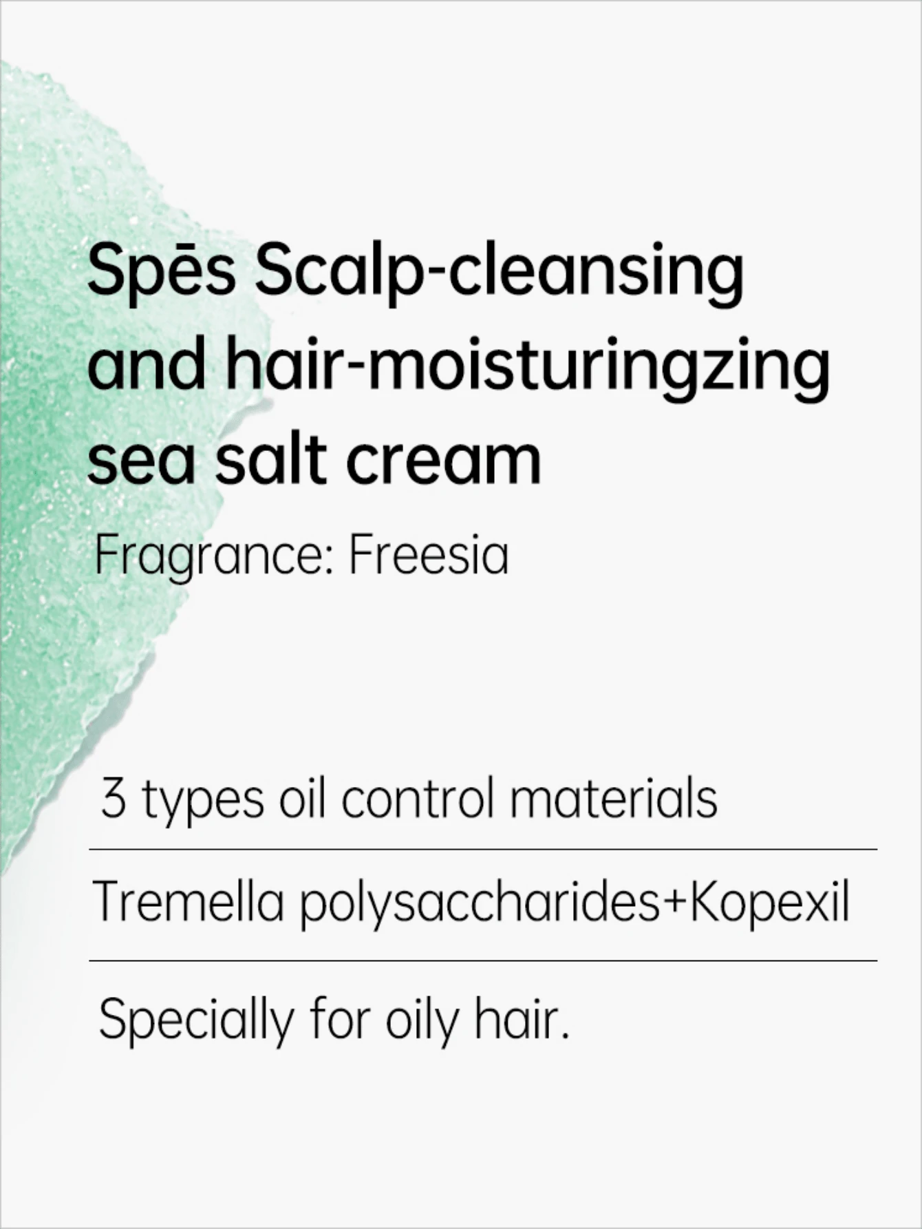 Spes 3pcs Clear and plump shampoo sea salt scalp scrub 10g | SHEIN USA