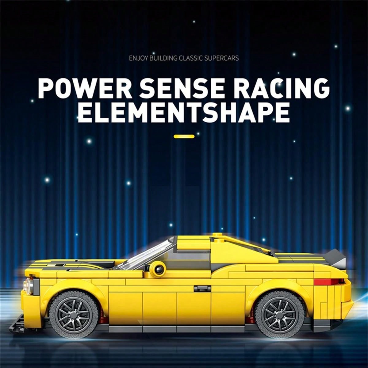 796pcs Super Cool Srt Static Version Racing Car Building Blocks Set ...