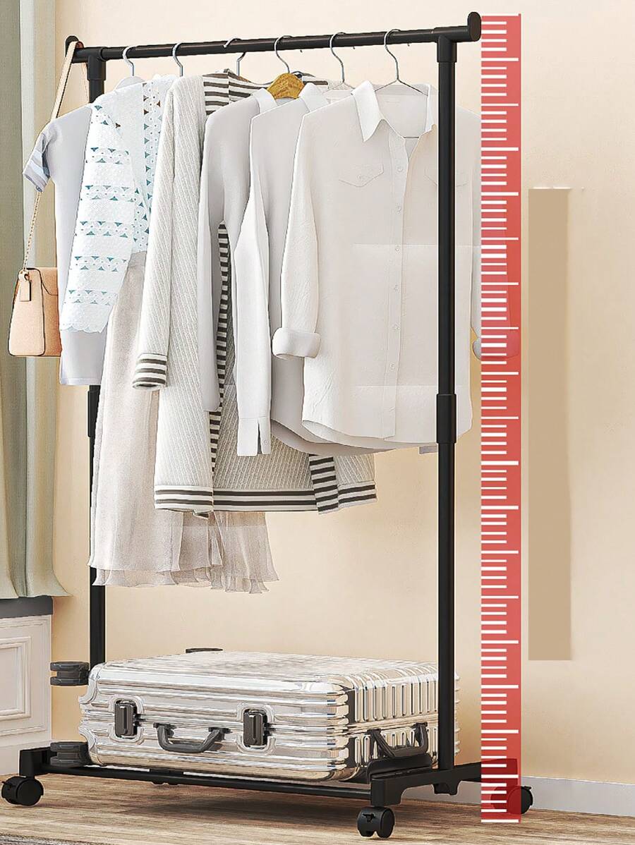 1pc Floor Standing Clothes Rack, Storage Shelf, Shoe Rack, Hat Rack ...