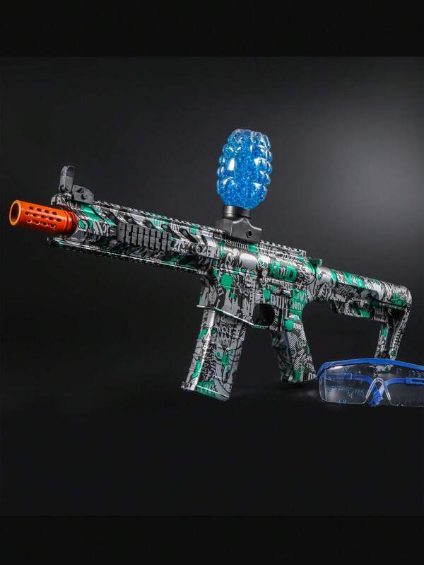Electric M4 Blaster Gun Toys New Color Edition With Battery And electric-m4-blaster-gun-toys-new-color-edition-with-battery-and