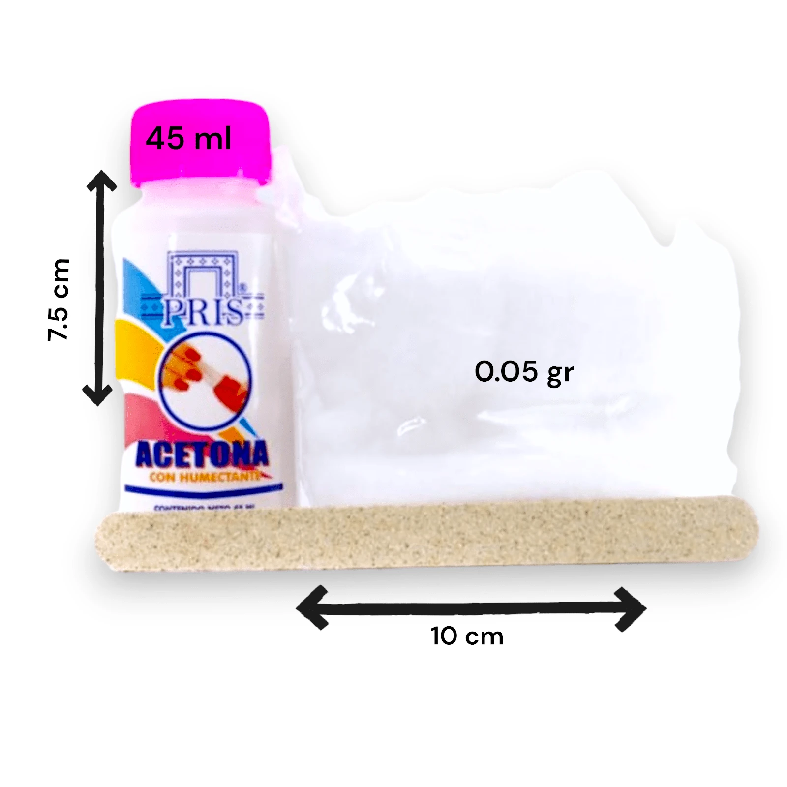 15 Ml Nail Polish Pearlescent And Matte Tones Includes 45 Ml Acetone ...