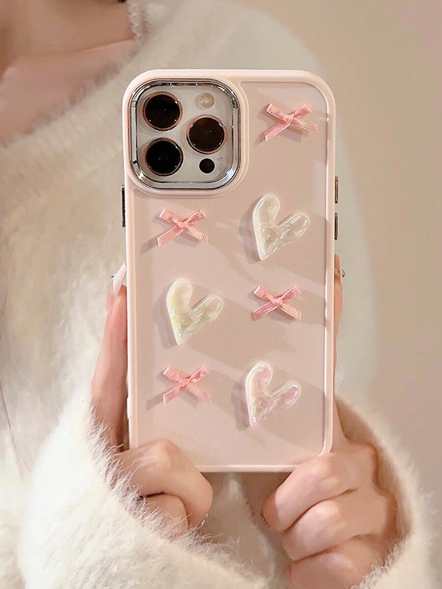 Gukadi Boîtier de téléphone électroplaqué de style coréen INS Pearl DIY ...