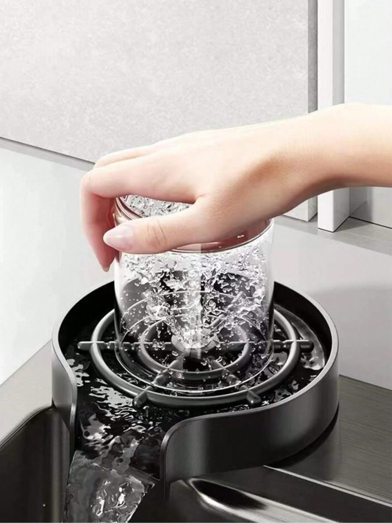 Stainless Steel Sink High-pressure Cup Washer, Automatic Cup Cleaning ...
