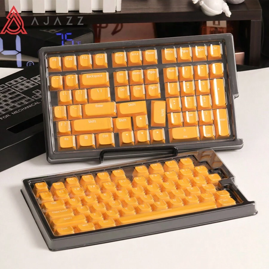 AJAZZ Ajazz 104 Piezas Orange Pudding Pbt Keycaps Para Teclados ...