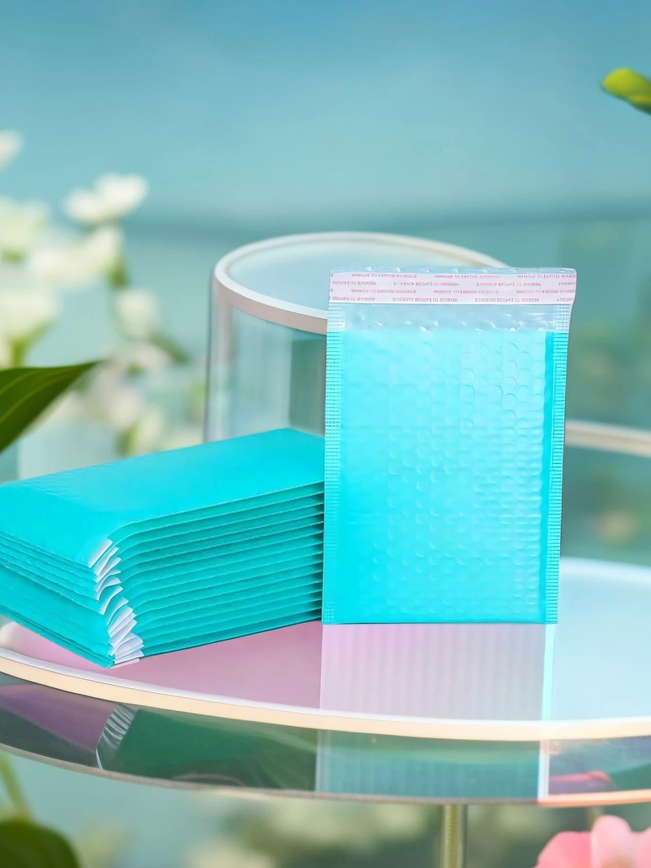 10pcs Waterproof Bubble Bag - Self-Adhesive Foam Packing Bag for Anti ...