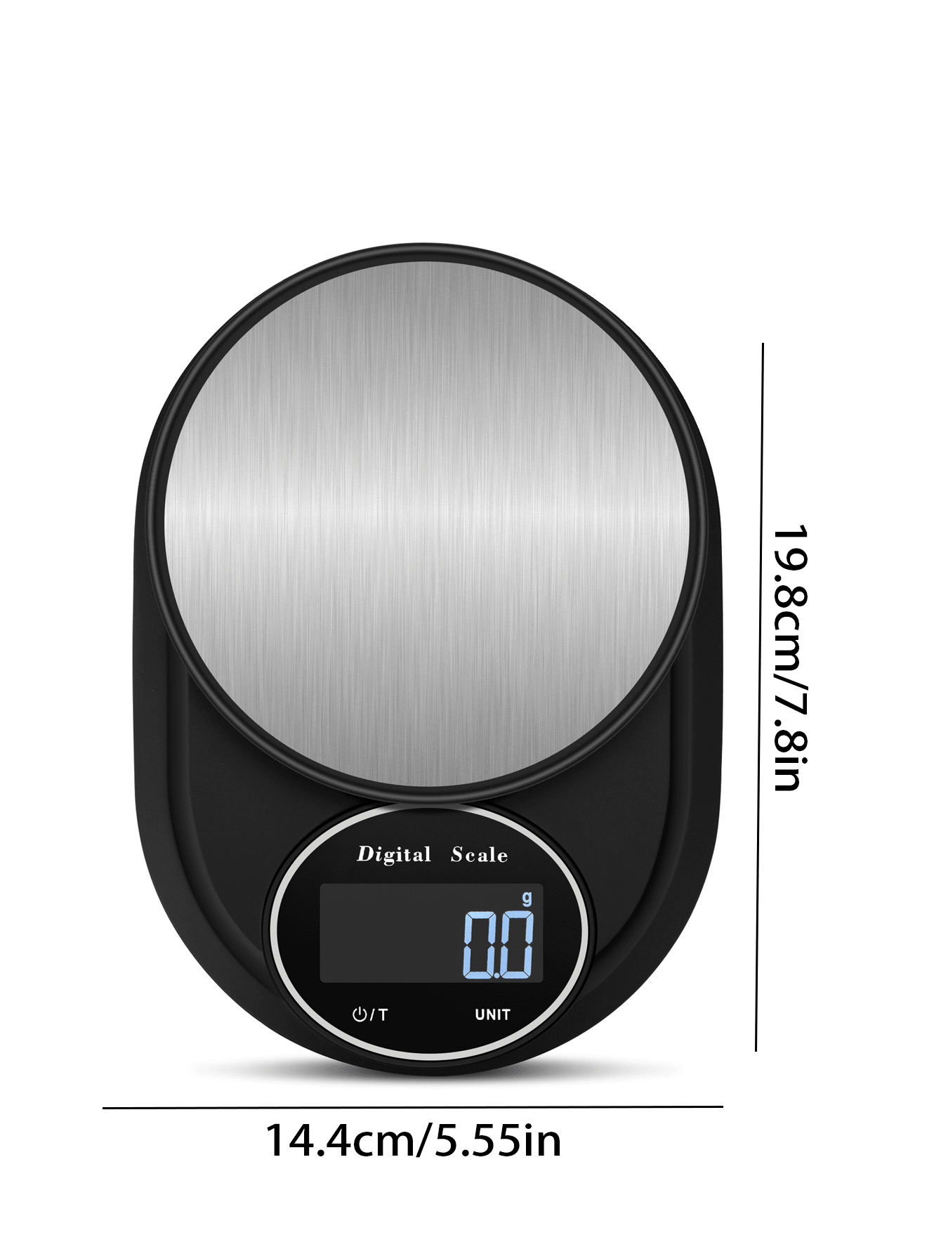 1 Small Counter Scale Kitchen Coffee Roasting Scale, Oval Shape ...