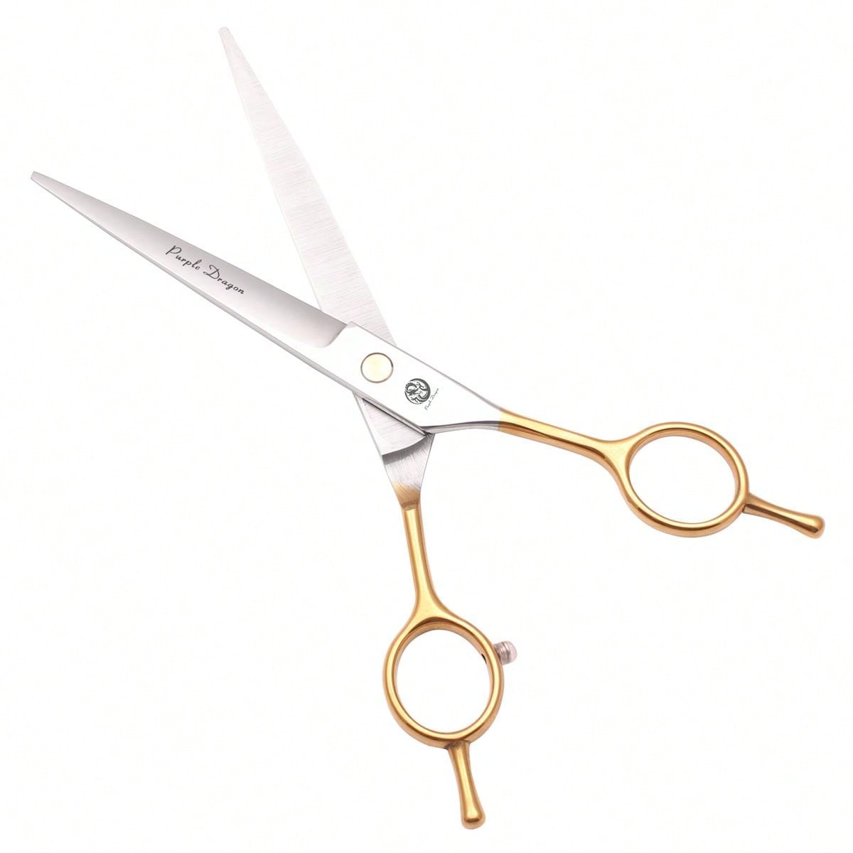 Dog Grooming Scissors Japan Stainless Gold Handle Hairdressing Scissors ...