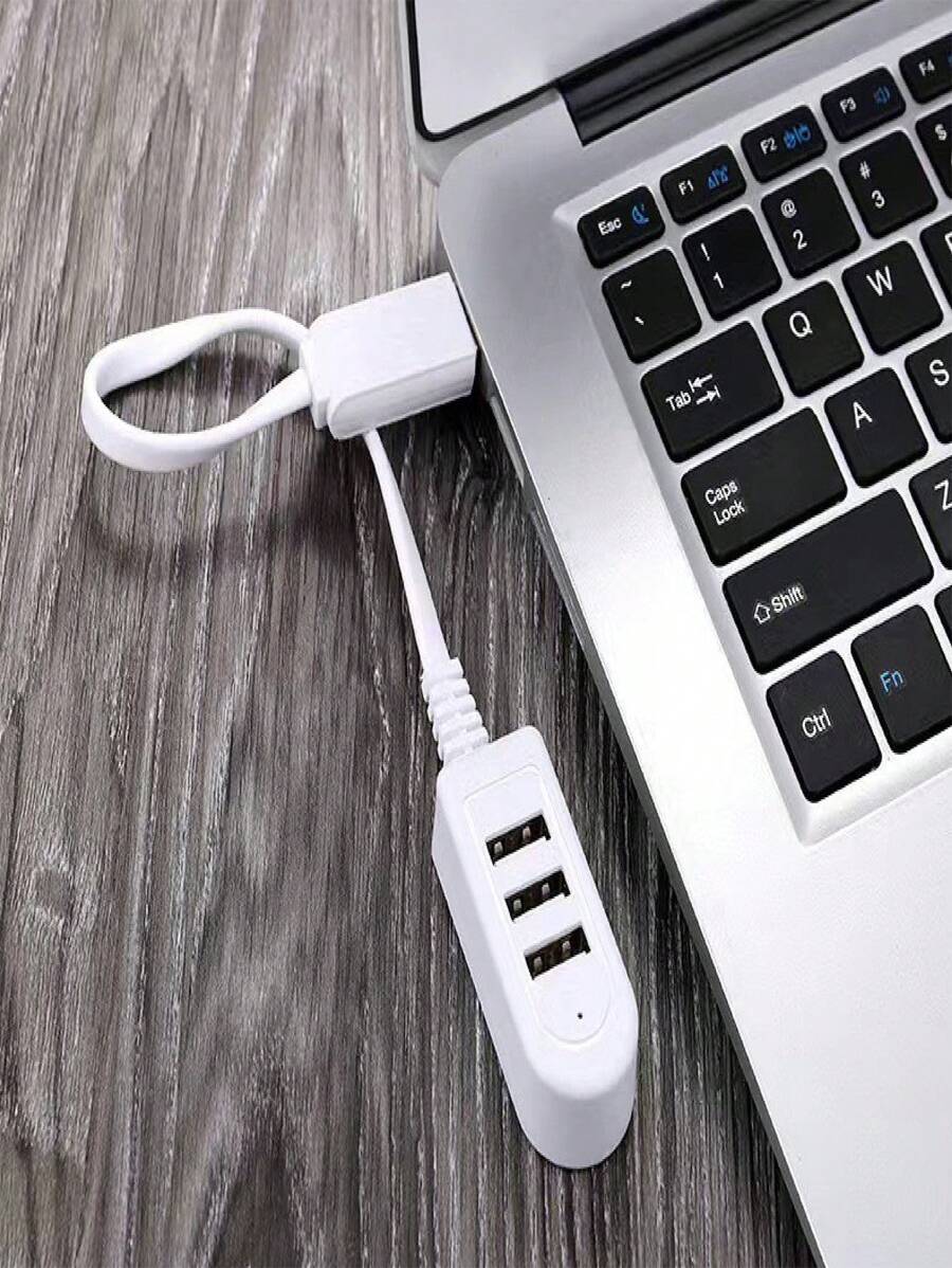 Usb Hub Splitter, 3 Port 2.0 Usb Extension With 30cm Cable And Small ...