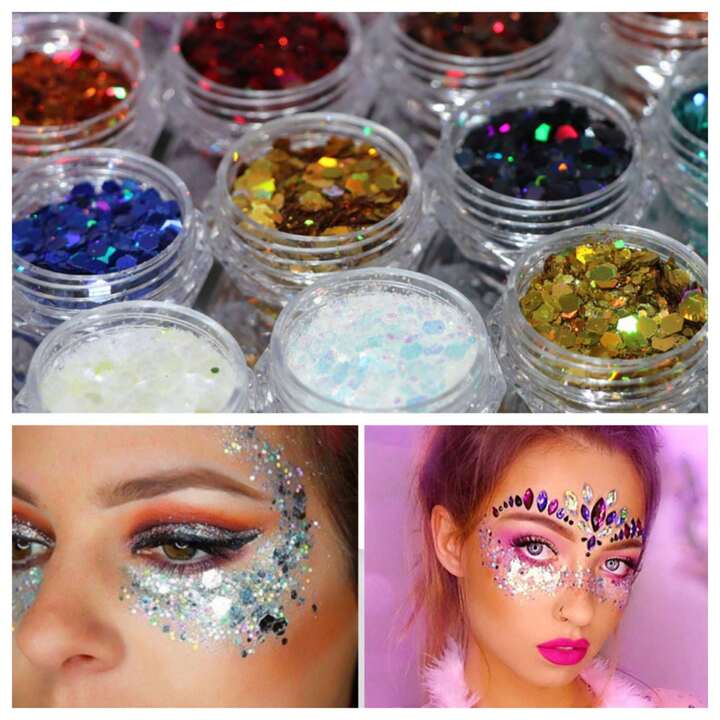 Face Decorations For Festivals | Shelly Lighting