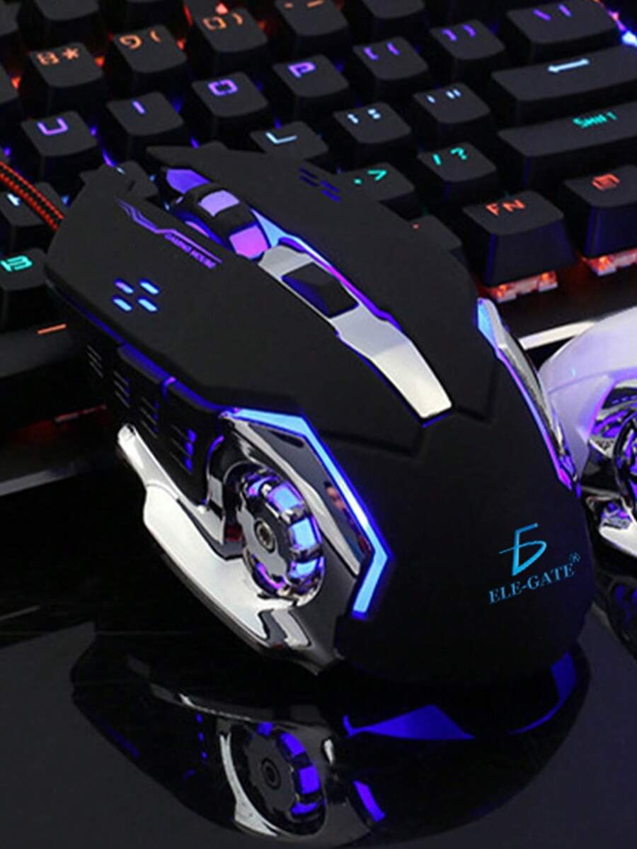 Mouse Gamer Led RGB 3200 Dpi Led Light | SHEIN USA