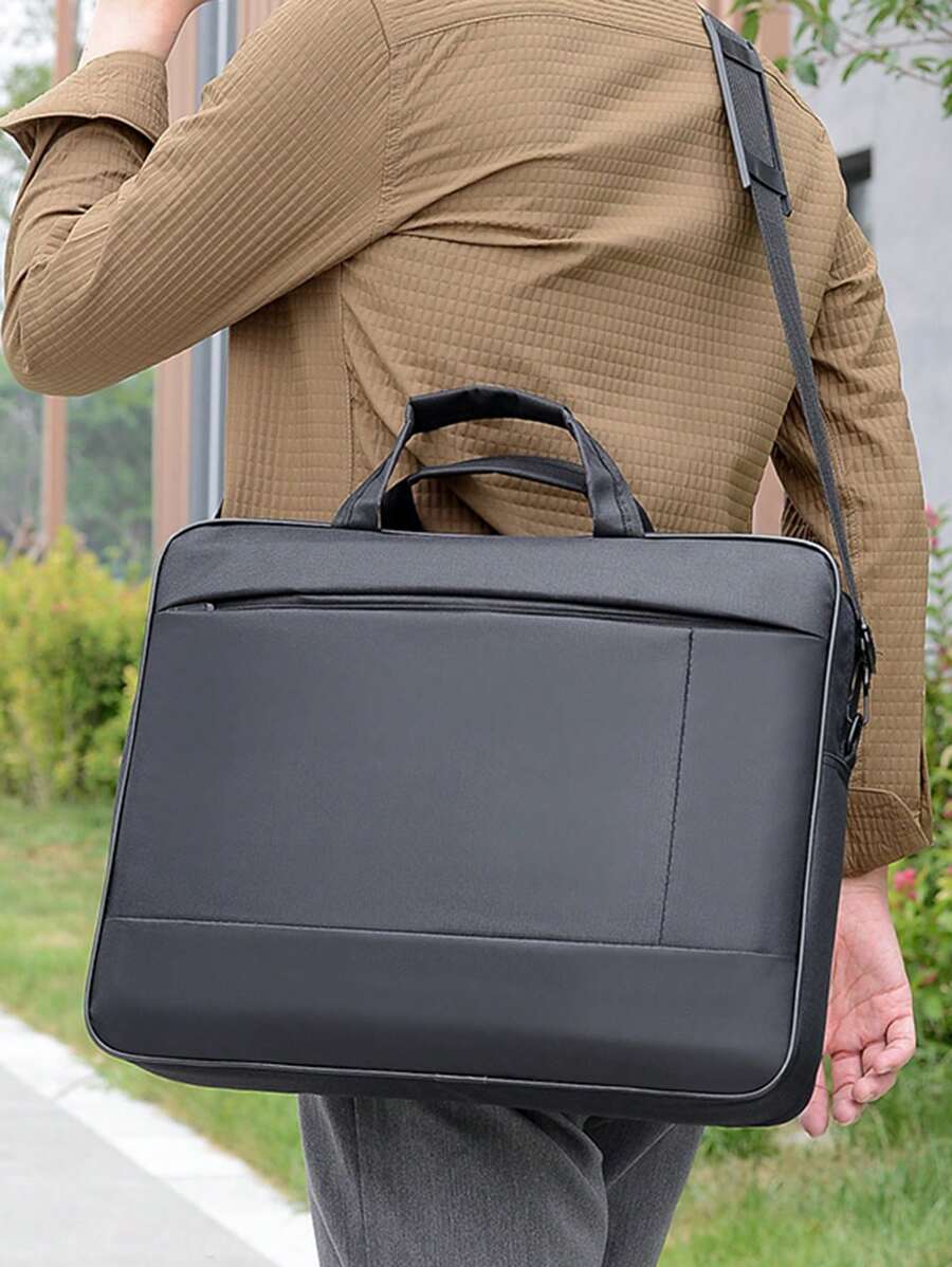 1pc 15.6 Inch Laptop Bag, Business Notebook Bag, Shoulder Bag, Large ...