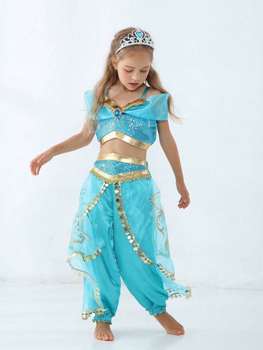 Tween Girls' Dance/cosplay Costume Set, 2pcs Kids' Outfit Ideal For ...