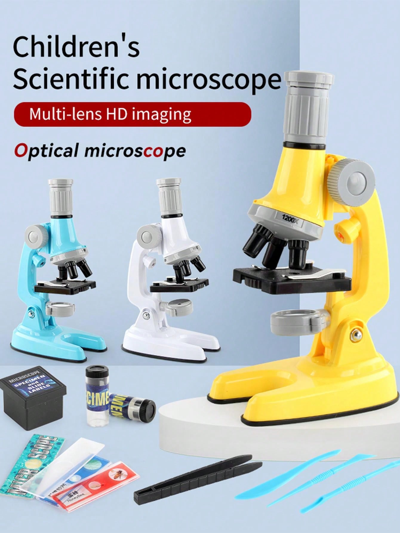 Classroom Science Teaching Microscope, High-definition Laboratory ...