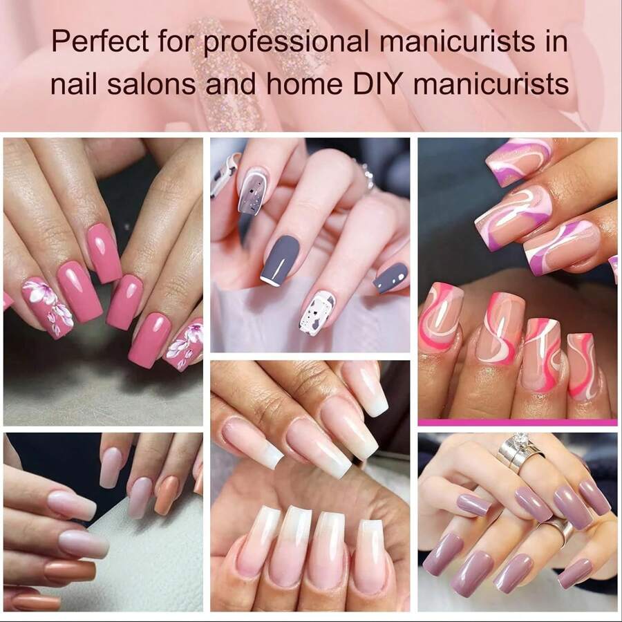 240pcs Upgrade Your Style Medium Semi-Matte Transparent Traceless ...