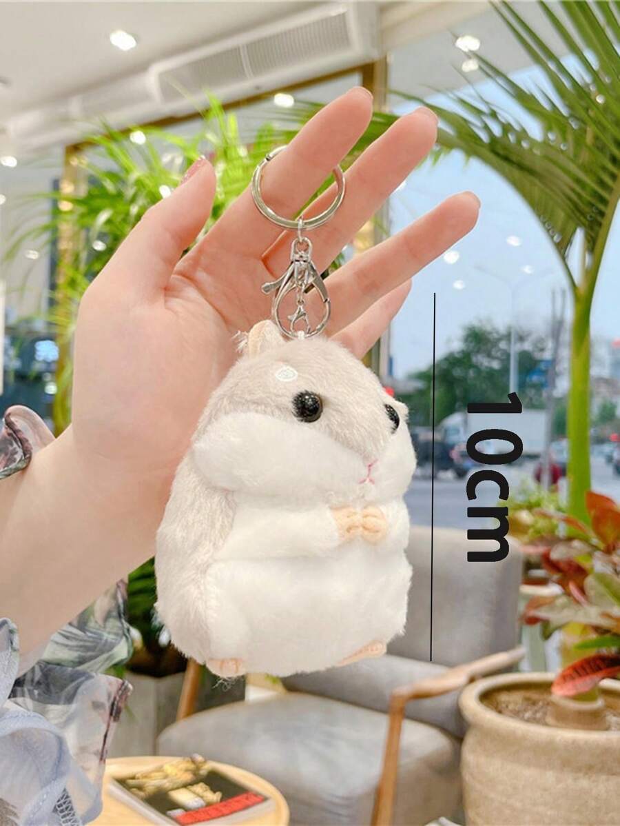 Cute Hamster S Stuffed Animals Keyring Charm Handbag Pendant Schoolbag ...