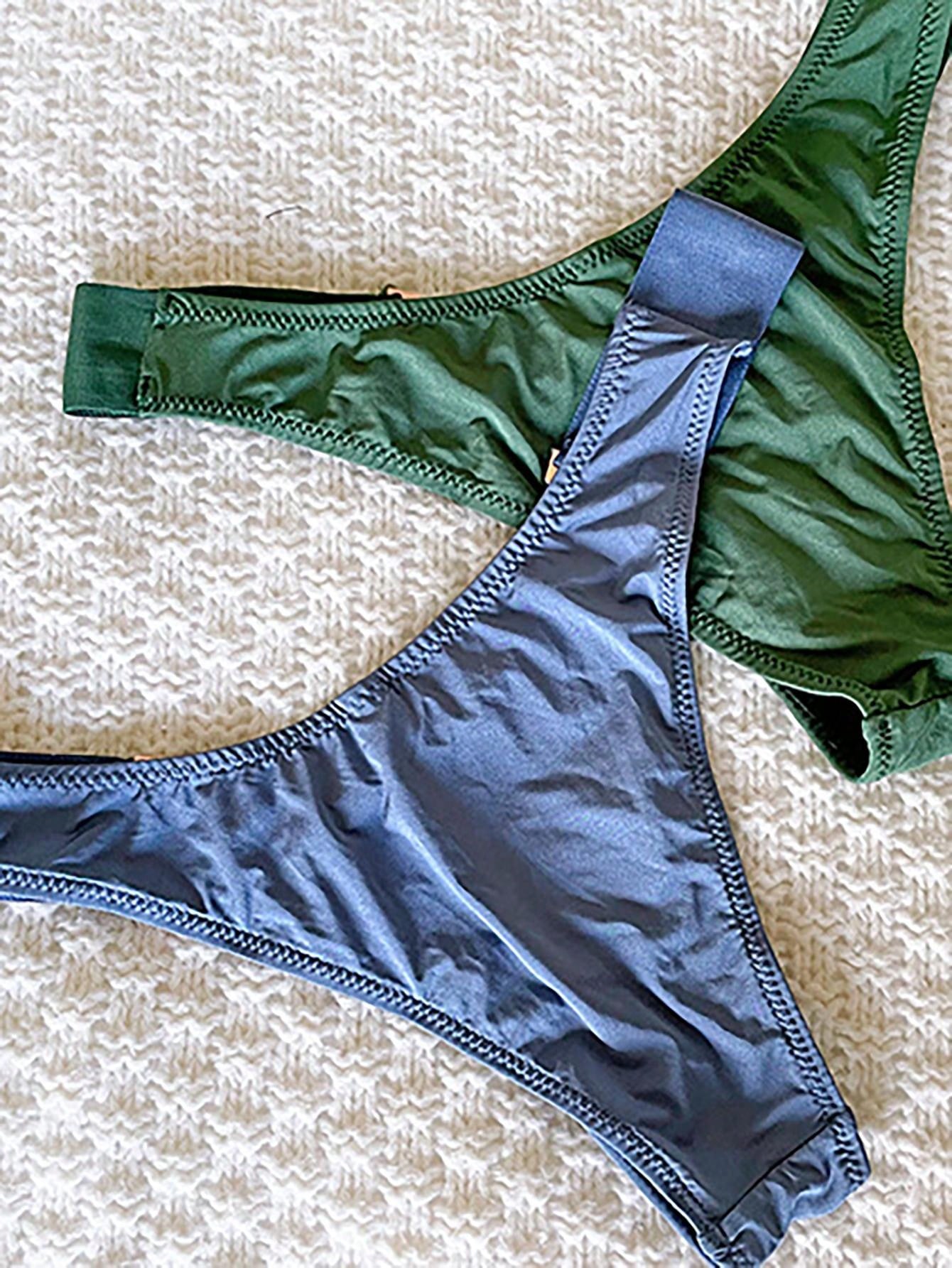 Sexy Panties De Satén Para Mujeres Con Forma En V Con Metal, Elevación ...