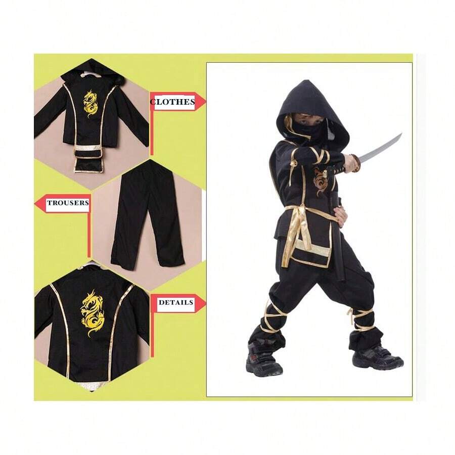 Costume, Including Phantom Stealth Clothes & Props, Random Color ...