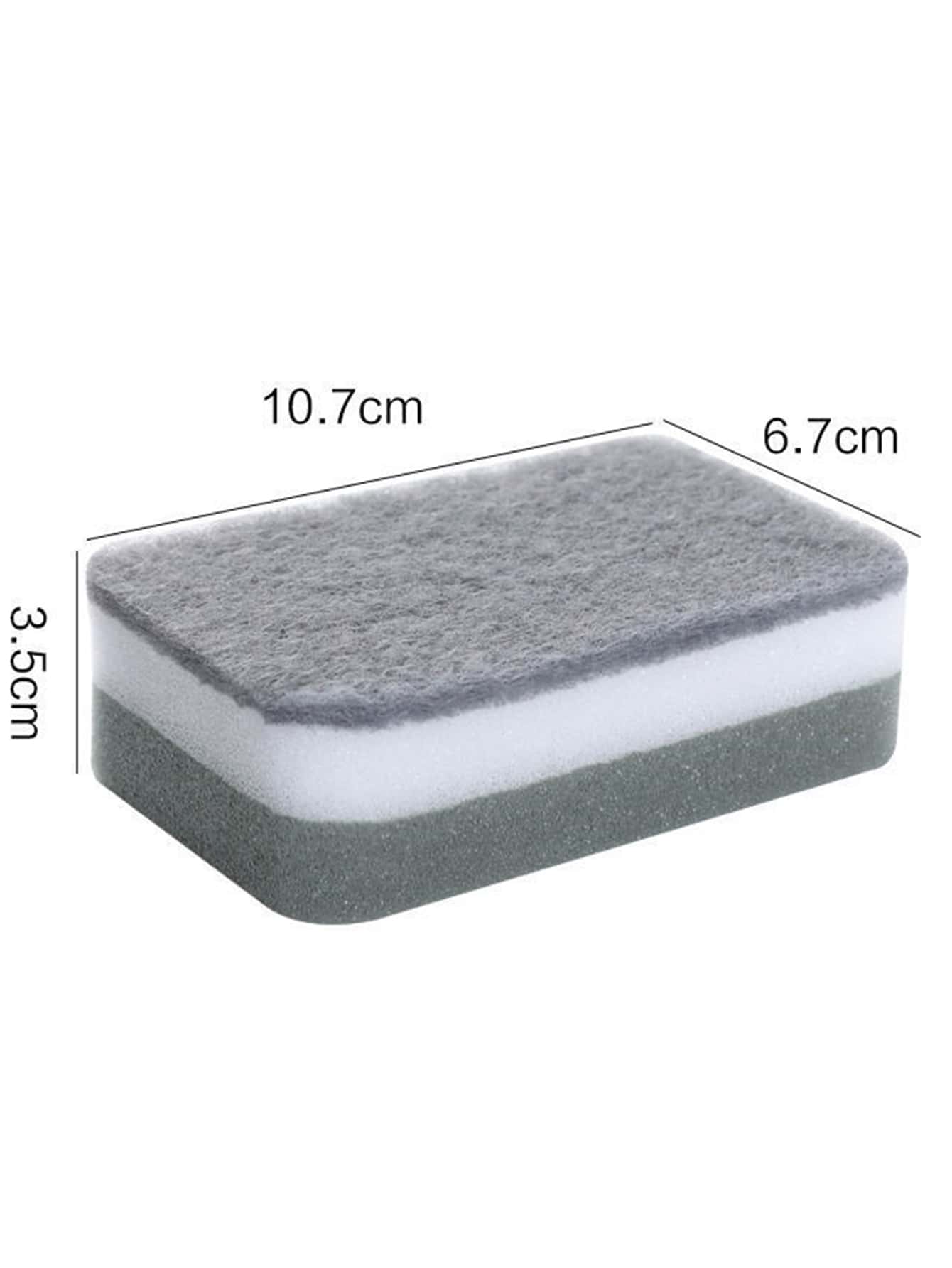 Double-Sided Dual-Layered Kitchen Sponge For Strong Cleaning Of Dishes ...