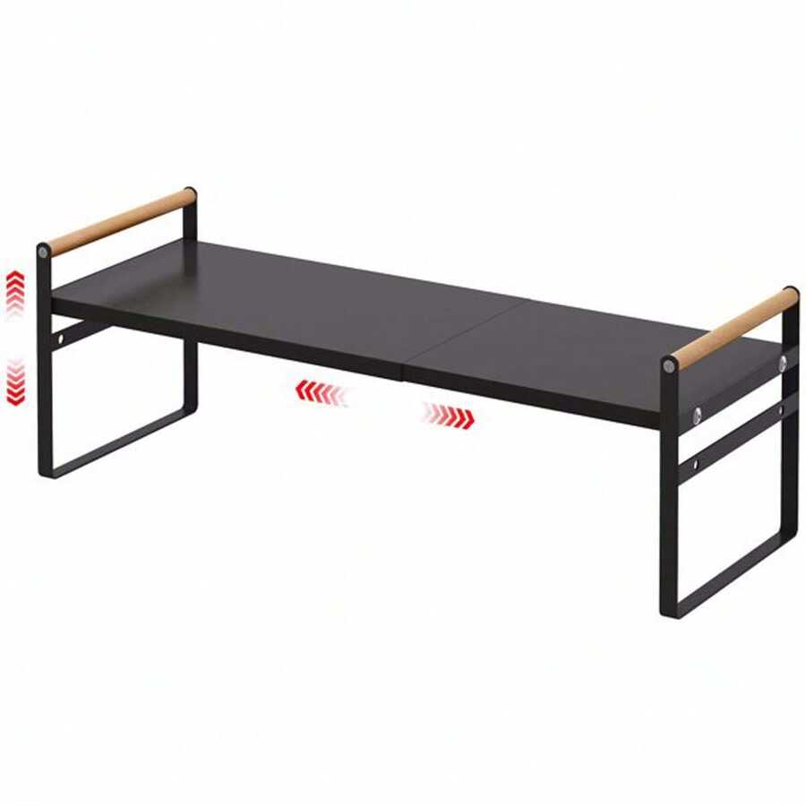 1PCS Retractable Frames Expandable Cabinet Shelf Organizer,Stackable ...