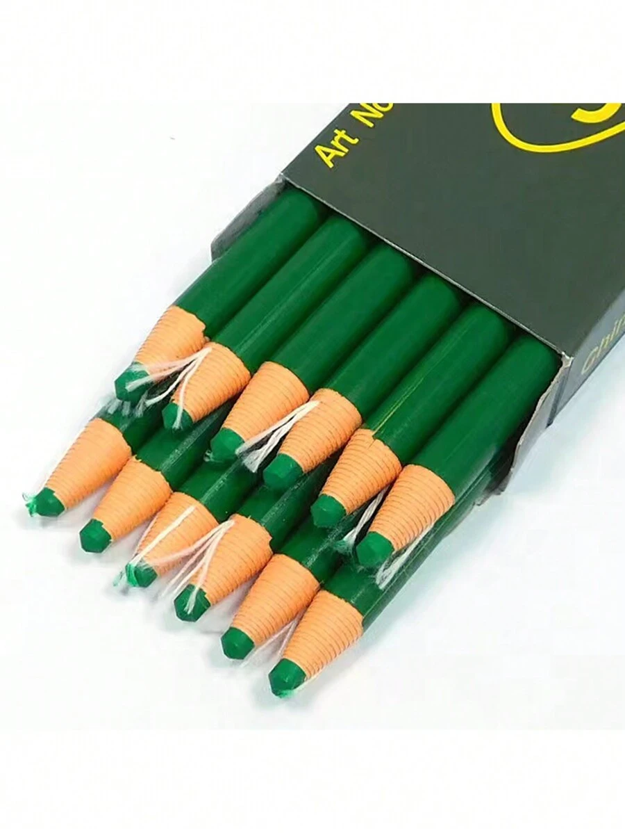 Green Pull Cord Crayon, Tearable Paper Drawing Crayons, Garment Markers ...