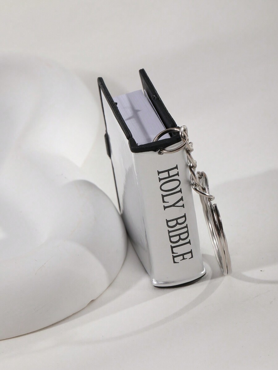 Street 1pc Silvery Popular English HOLY BIBLE Christian Jesus Mini ...