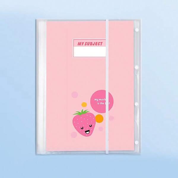 30-page A4 Strawberry Themed Exam Paper Organizer File Folder ...