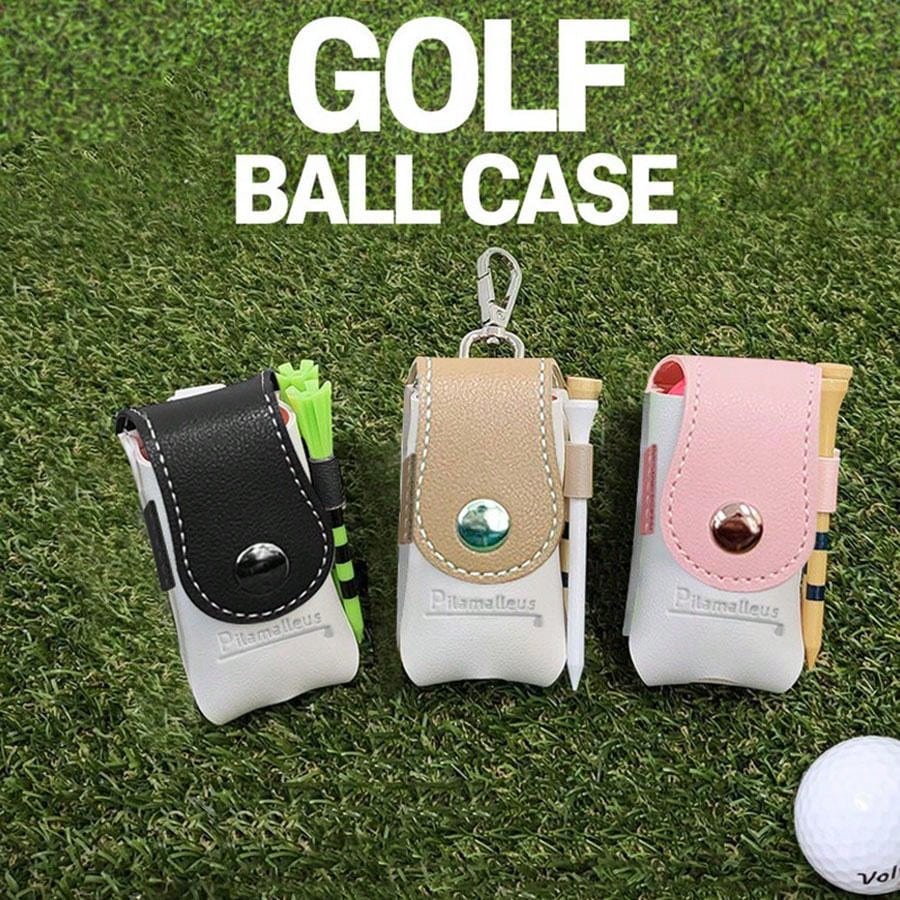 1pc New Arrival Mini Golf Bag With Tee Holder And Balls Slot Golf Waist ...