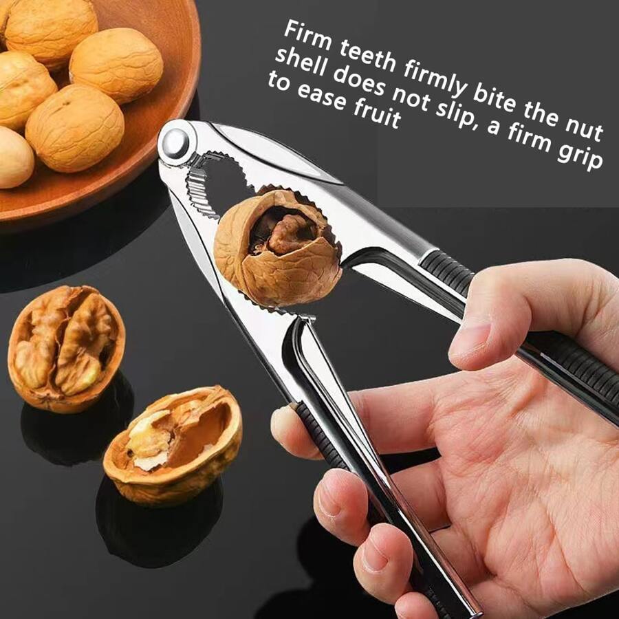 1pc Multi-Functional Stainless Steel Nutcracker for Pine, Pecan ...
