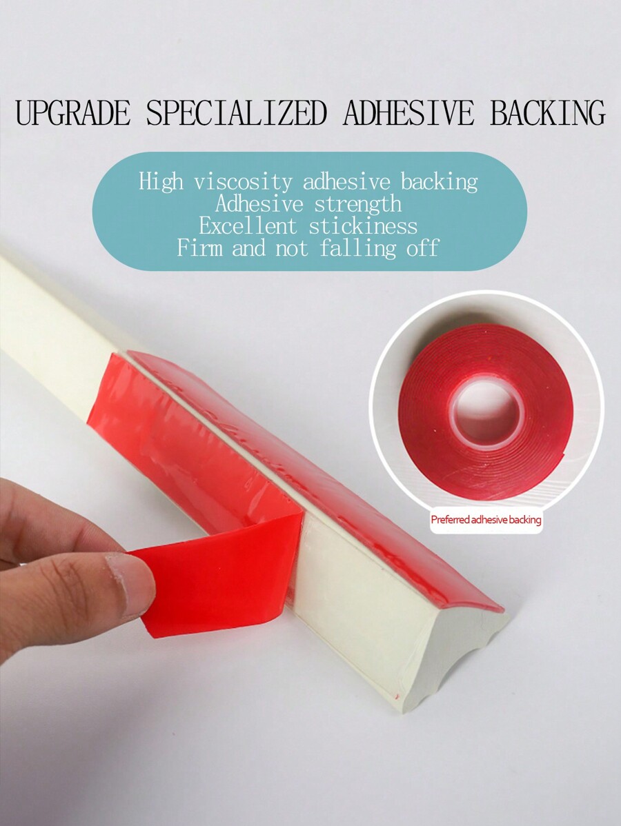 1 Roll 2m Self-adhesive Pvc Inner Corner Line Sticker For Living Room ...