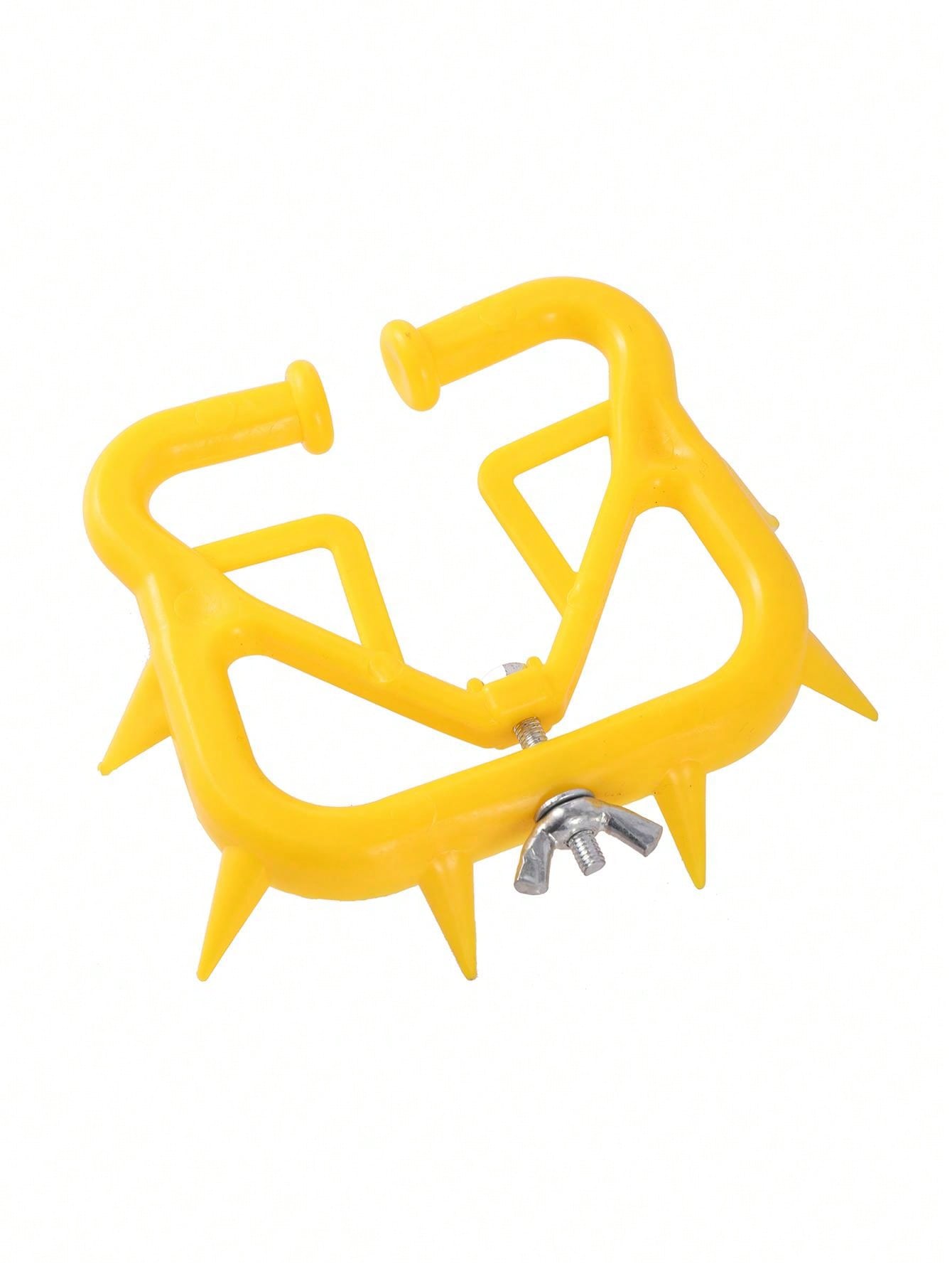 10pcs Plastic Yellow Cattle Weaning Device Nose Spike Ring To Prevent ...