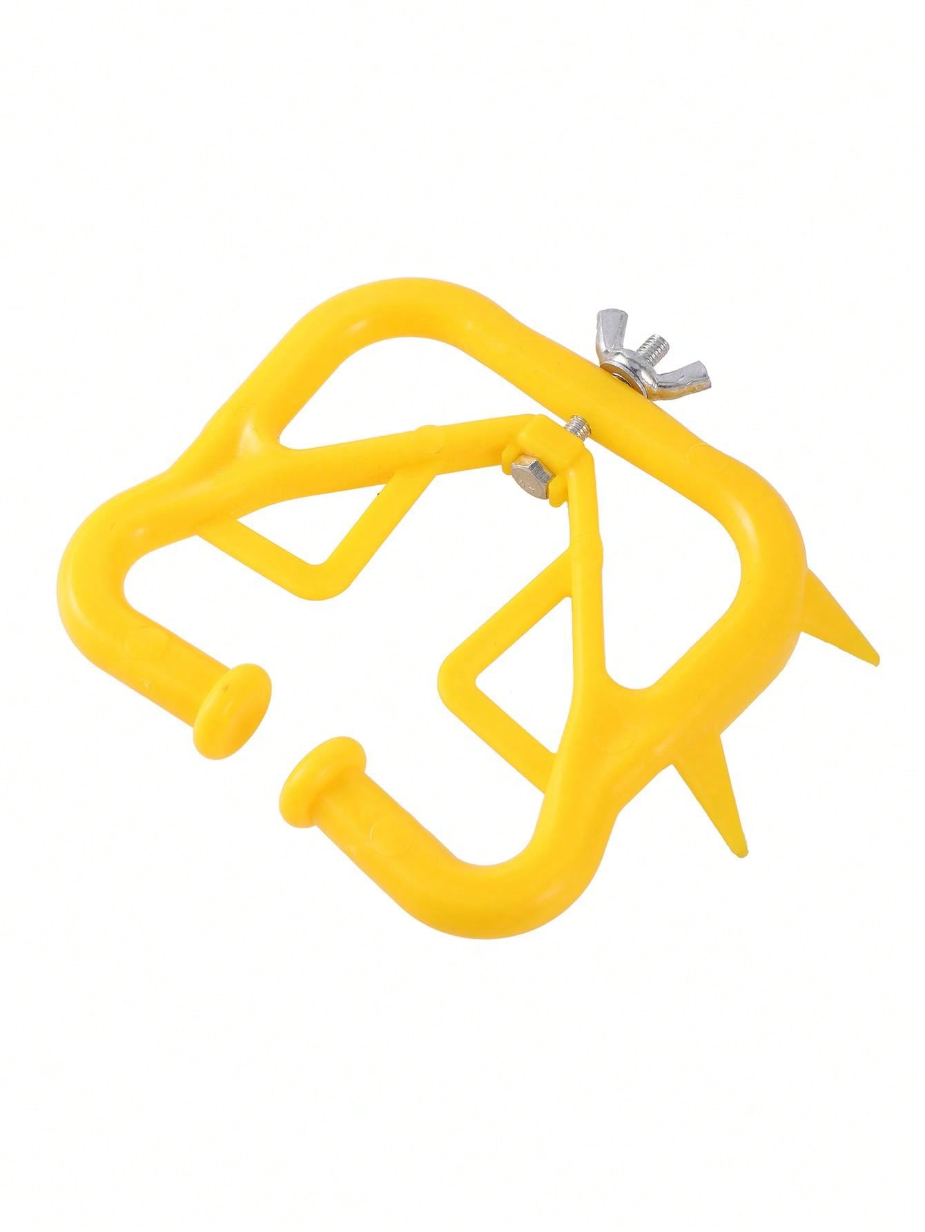 10pcs Plastic Yellow Cattle Weaning Device Nose Spike Ring To Prevent ...