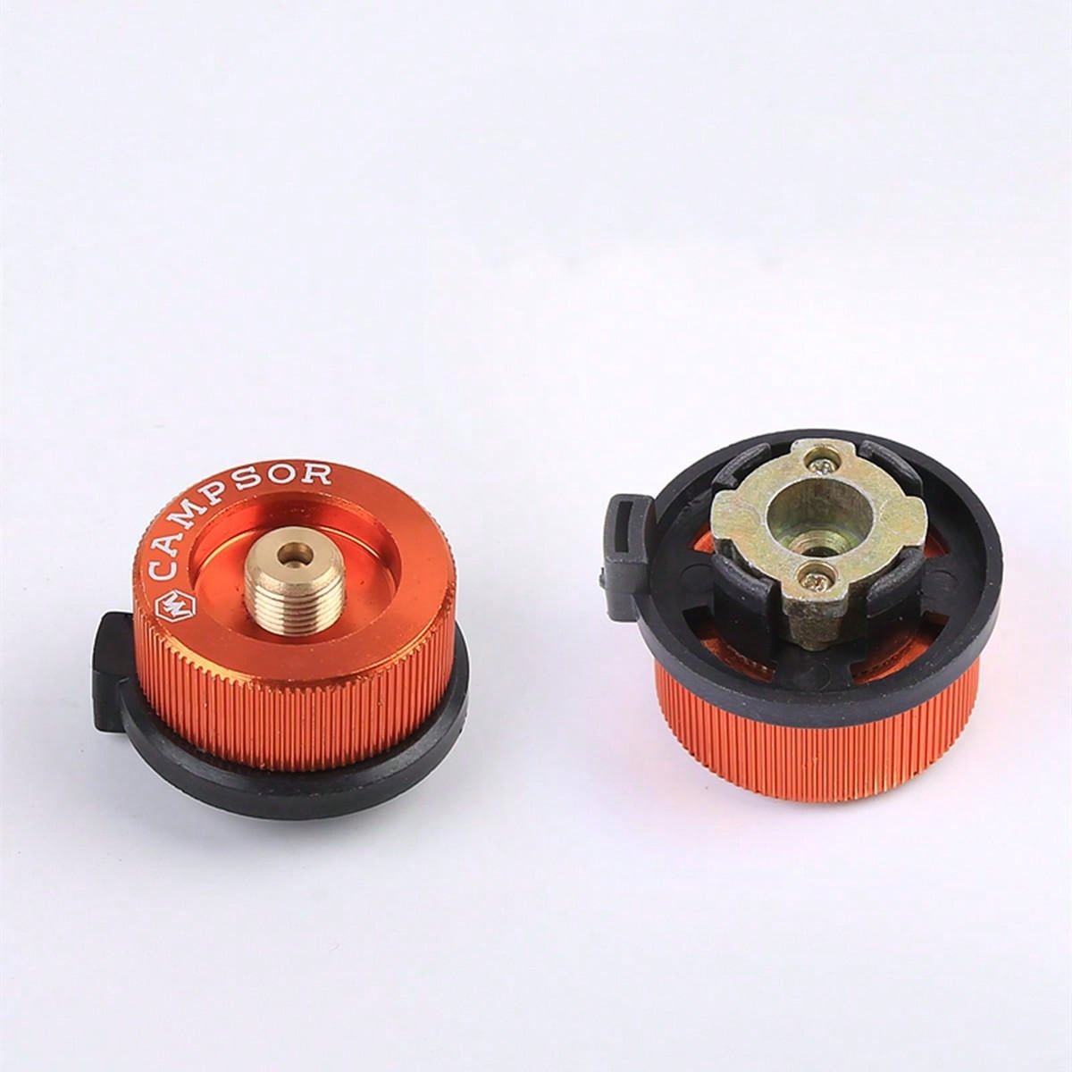 1pc Outdoor Stove Butane Gas Cylinder Adapter Connector Lpg Transfer ...