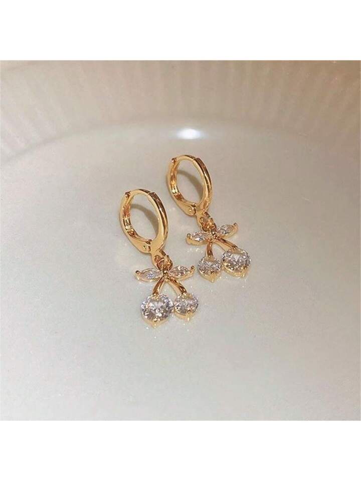 Gold Earrings Designs For Baby Girls