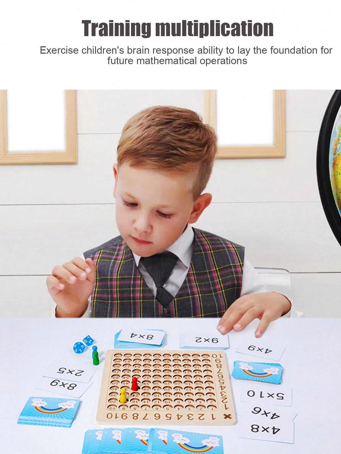 1pc Children's Nine Nine Multiplication Formula Table Kindergarten 99 ...