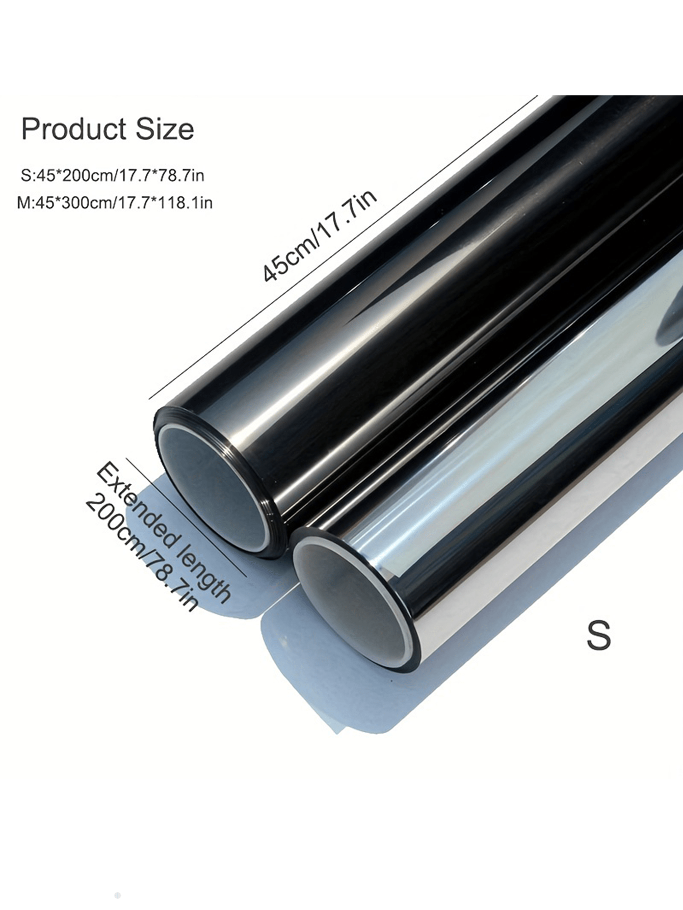 One-way Vision Heat Insulation Sticker Electrostatic Glass Sticker For ...