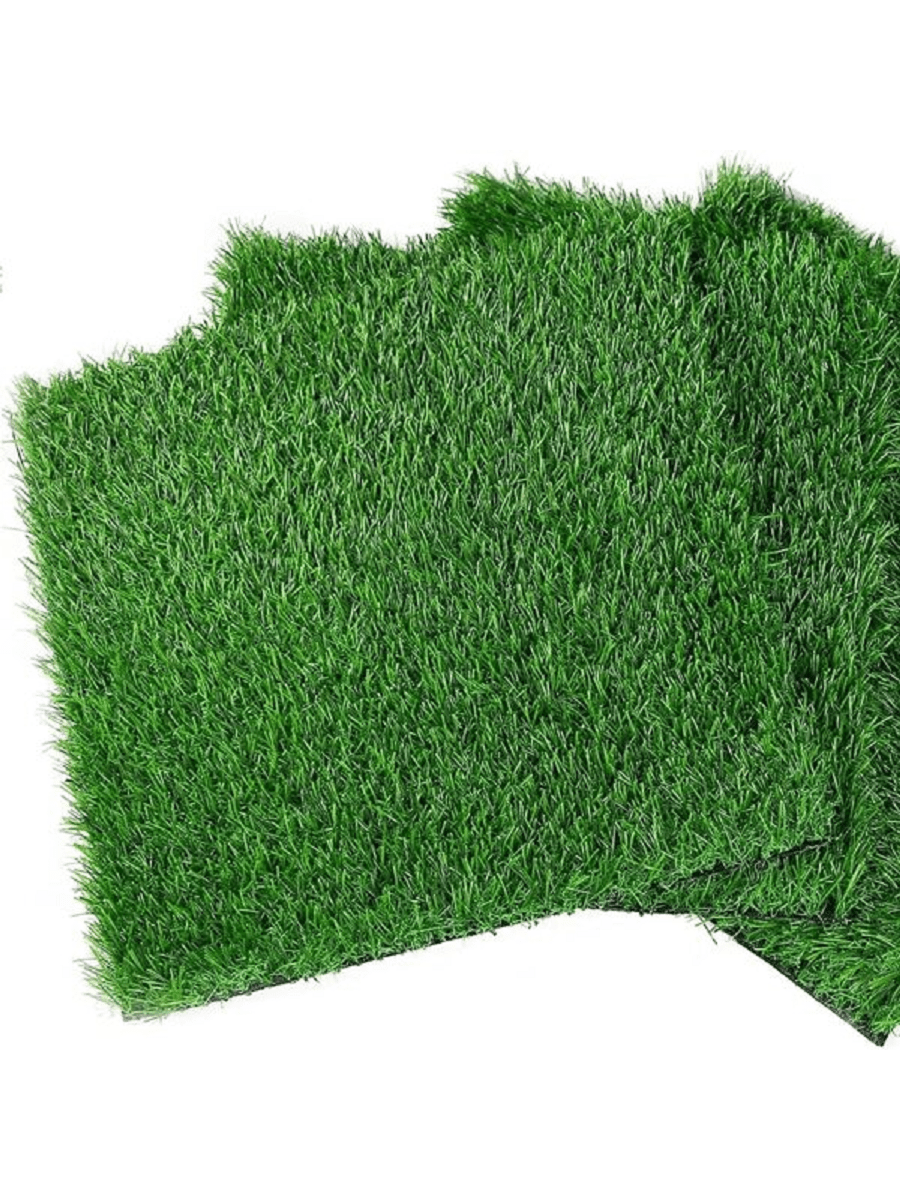 Artificial Grass Square Tile 50*50cm (20*20 Inches) Green Grass Tile ...