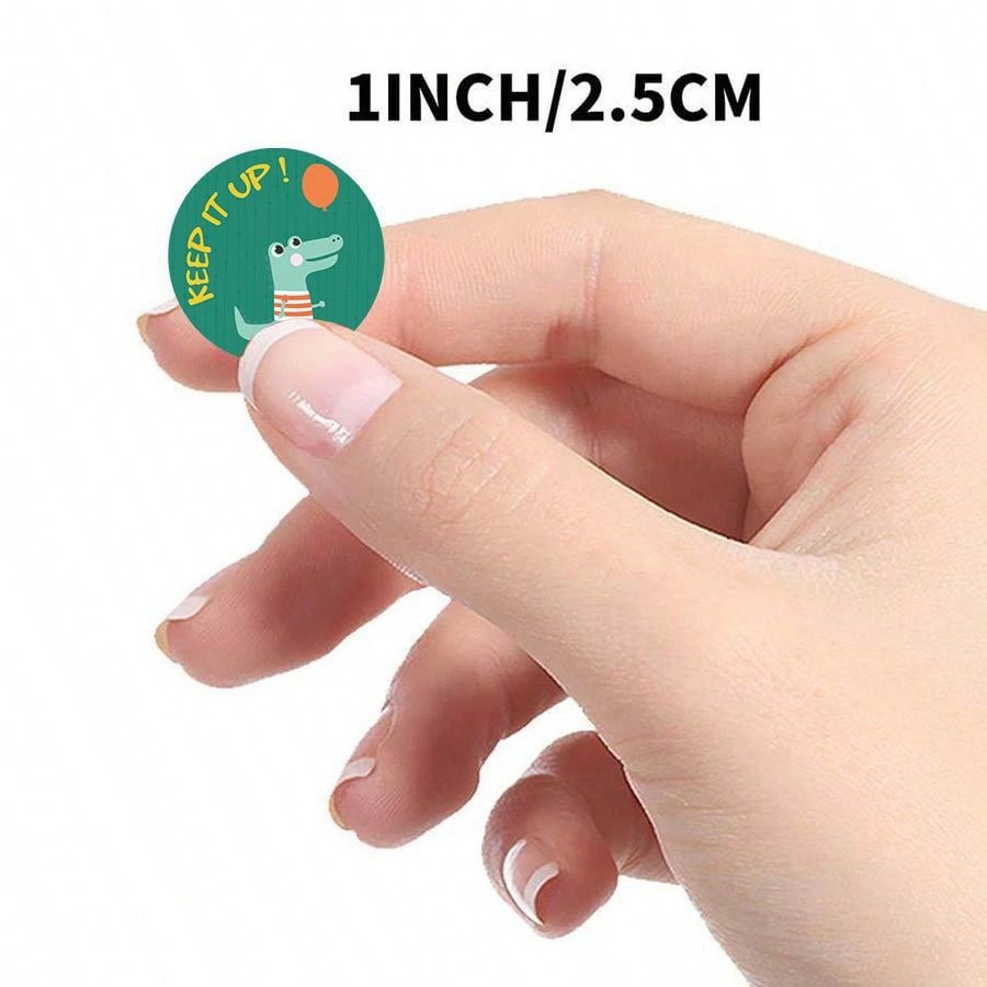 Cute Cartoon 500 Pieces/roll Reward Encouragement Pattern Stickers ...