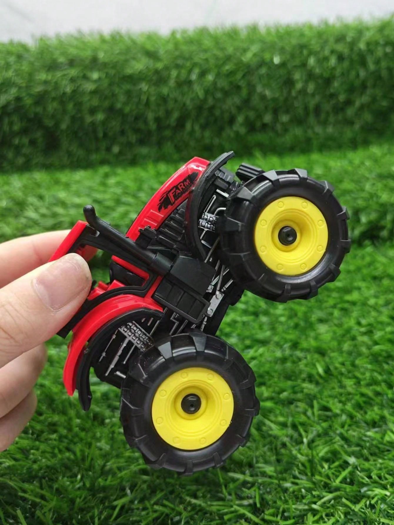 Simulation Toy Car For Children, Off-road Farmer Tractor Inertia Car ...