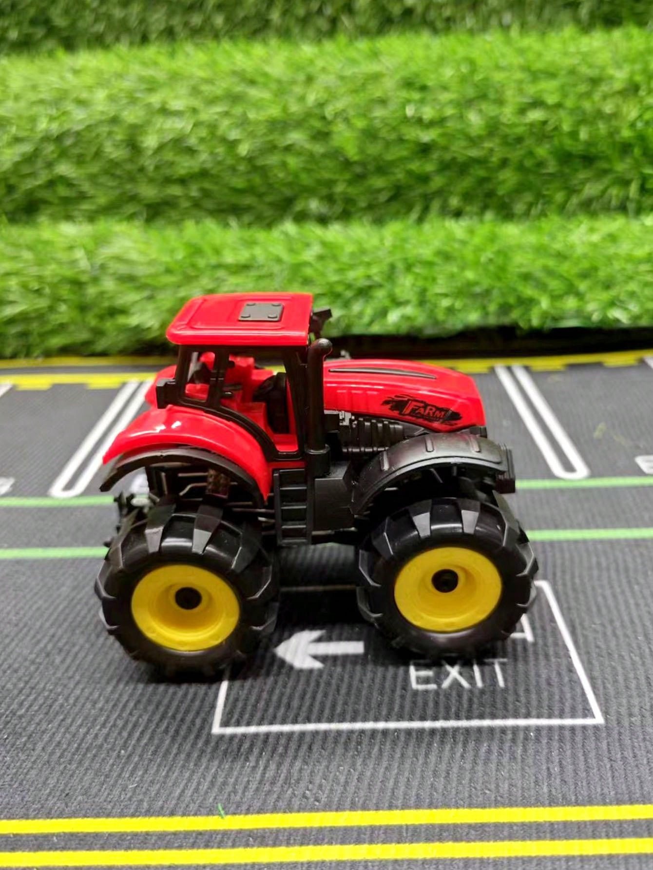 Simulation Toy Car For Children, Off-road Farmer Tractor Inertia Car ...