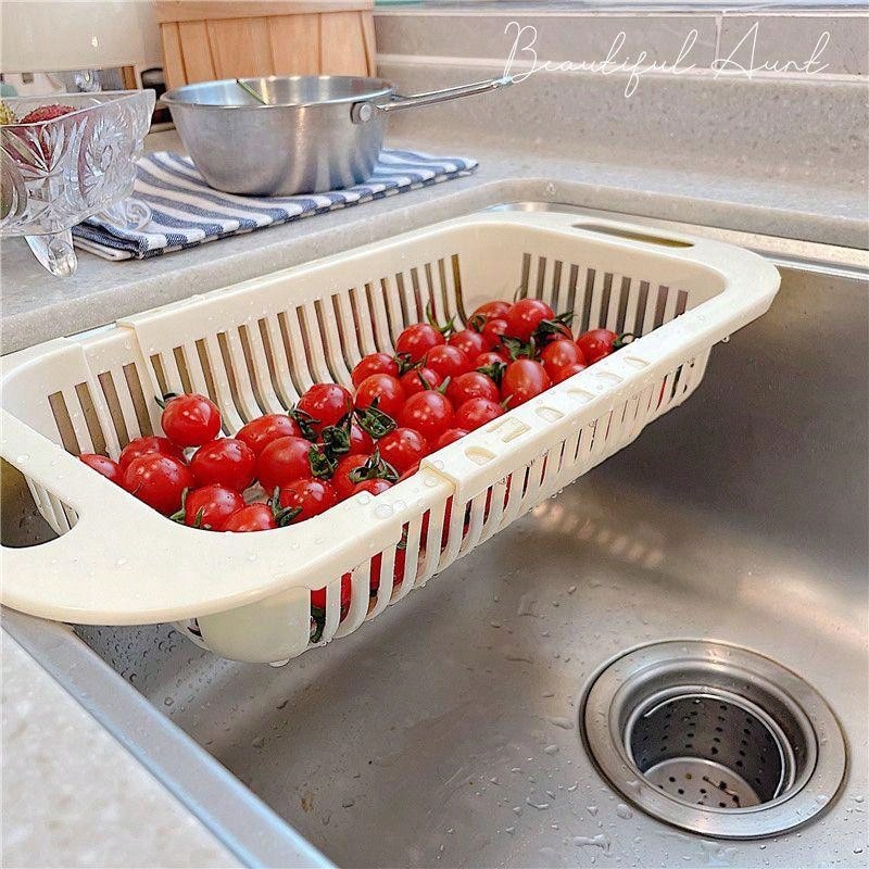 Retractable Drain Basket, Multi-functional Water Filter Basket For ...