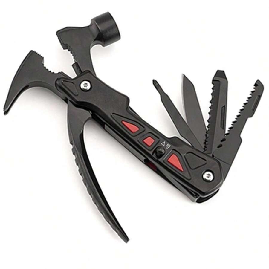 New Multifunctional Pliers Outdoor Tool Set Folding Hammer Multi ...