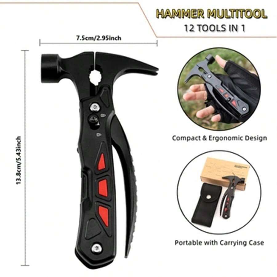 New Multifunctional Pliers Outdoor Tool Set Folding Hammer Multi ...