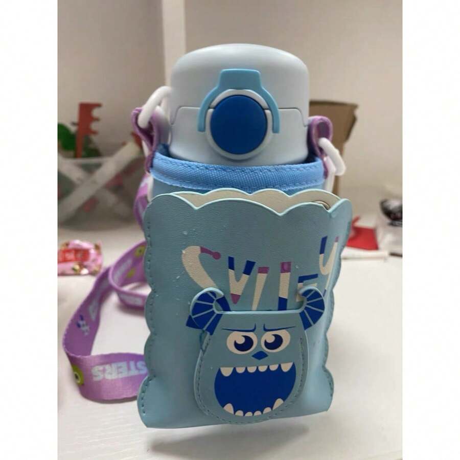 Miniso Mug isotherme avec paille, bandoulière réglable gratuite facile ...