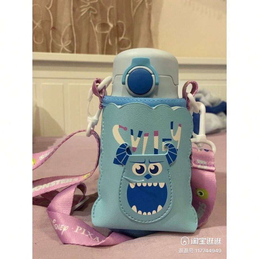 Miniso Mug isotherme avec paille, bandoulière réglable gratuite facile ...