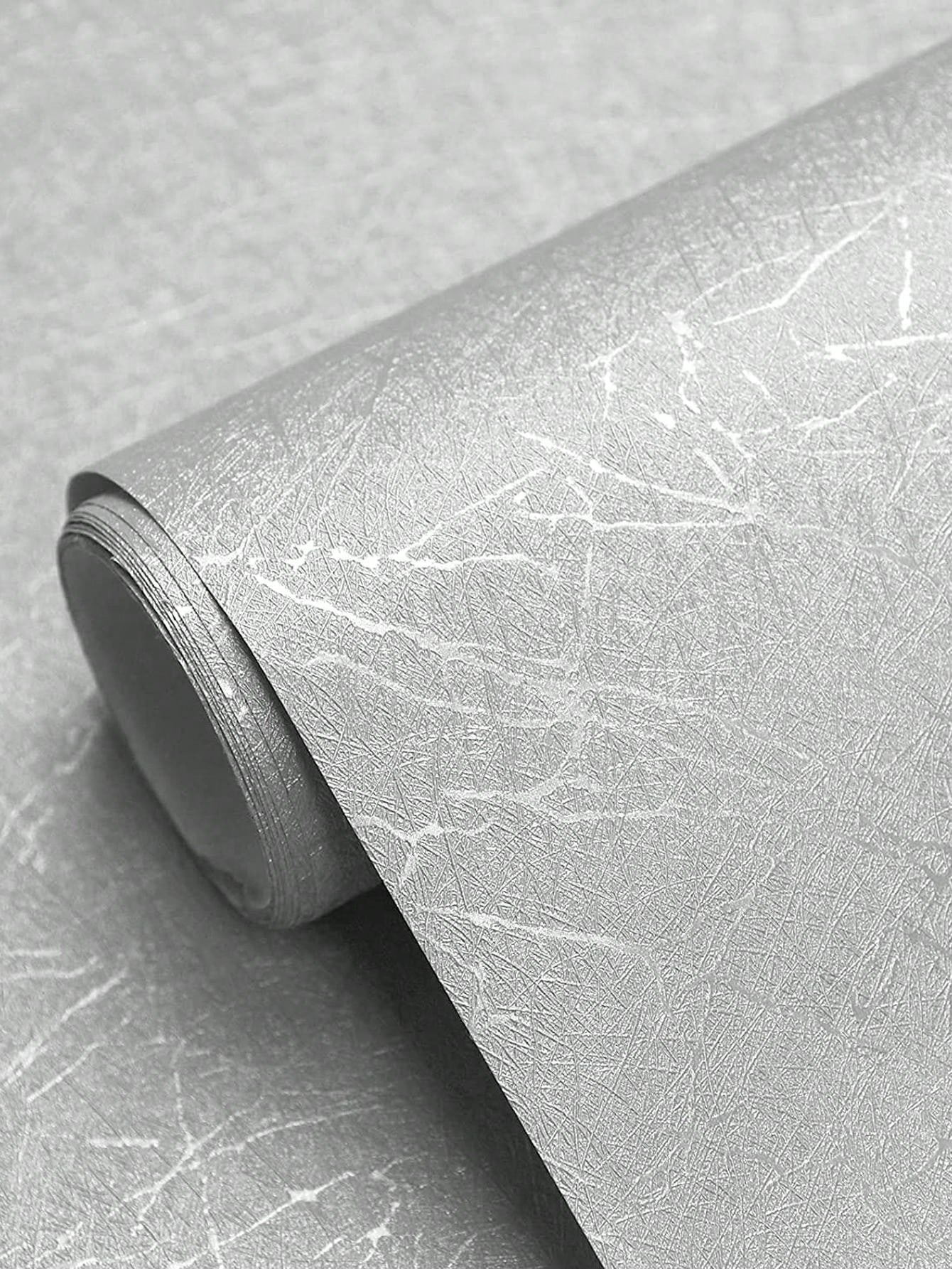 1 rollo de papel de pared de unicolor, rollo adhesivo de pared de PVC ...