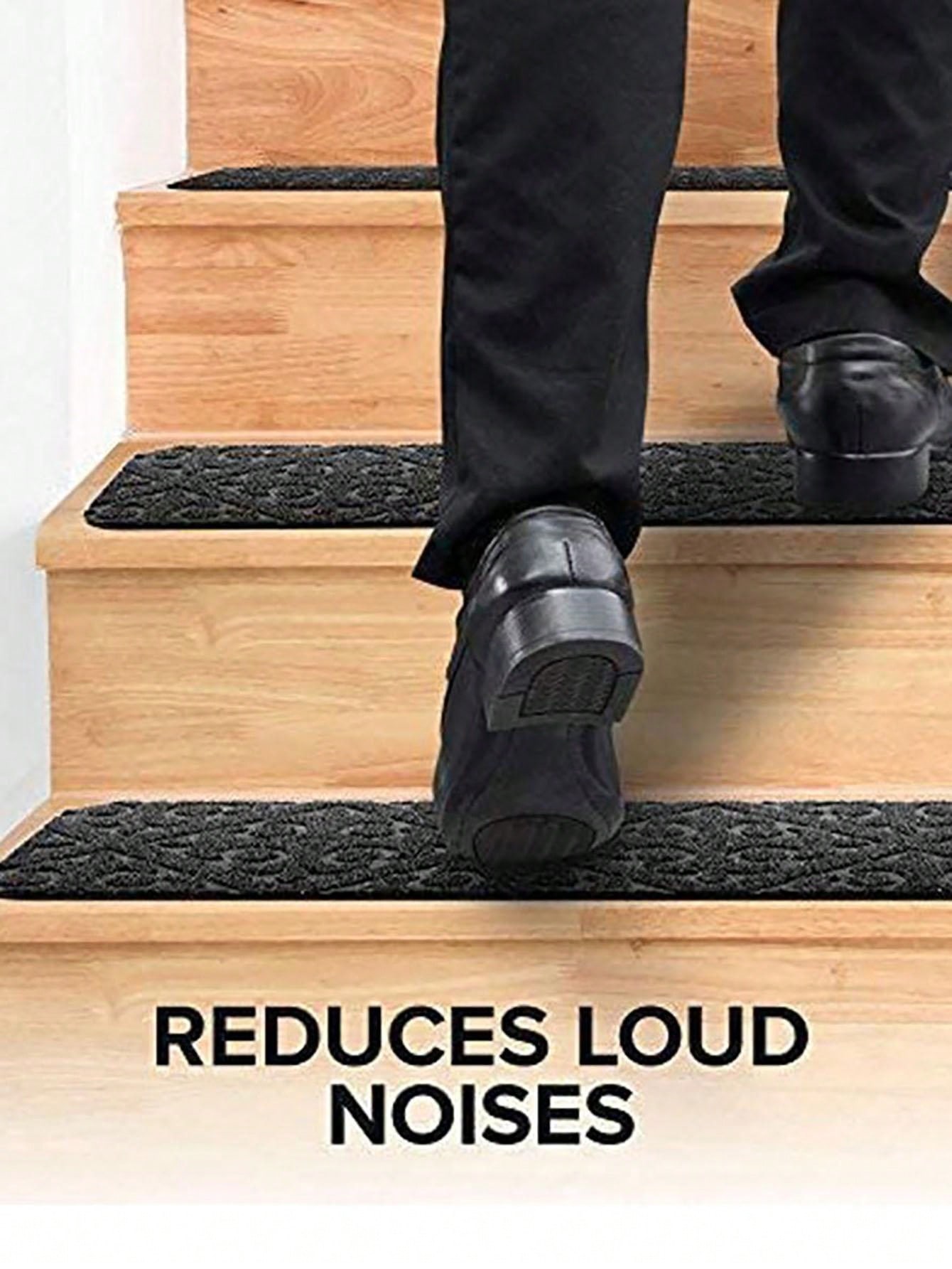 Self-adhesive Stair Treads With Embossed Patterns, Anti-slip Step Mats ...