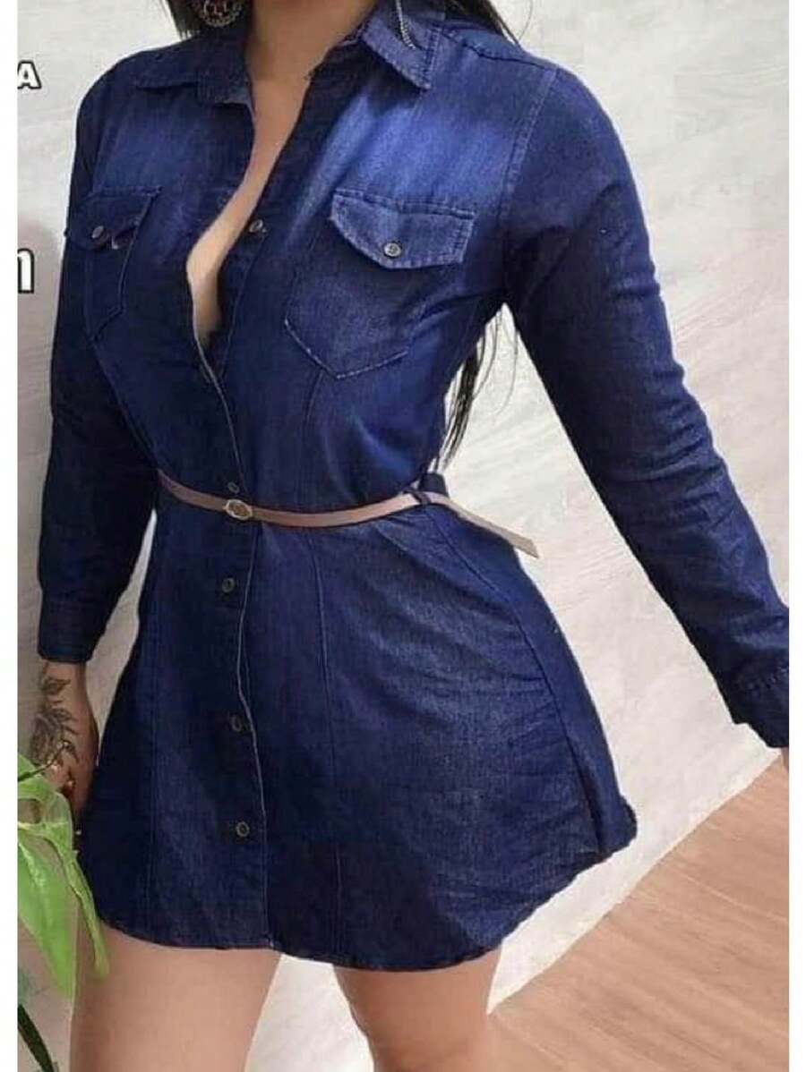 Vestidos de mezclilla | Moda de Mujer | SHEIN México