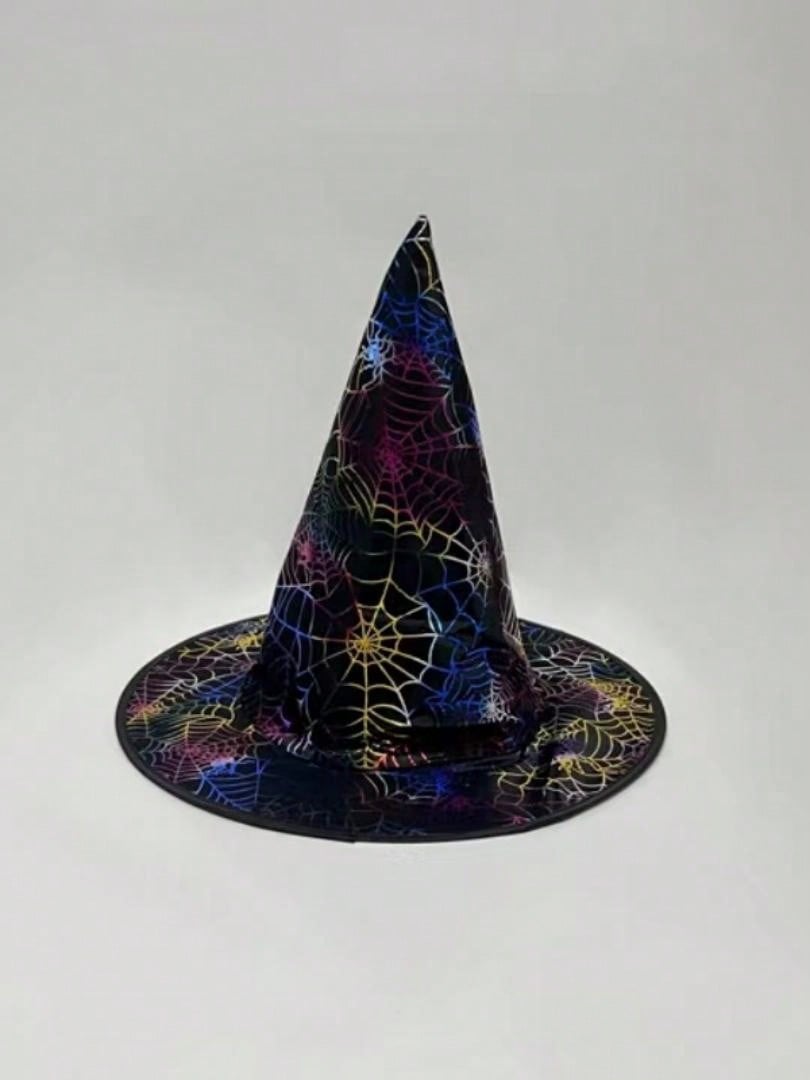 talla pequeña Halloween dorado a doble capas compuesto sombrero de ...