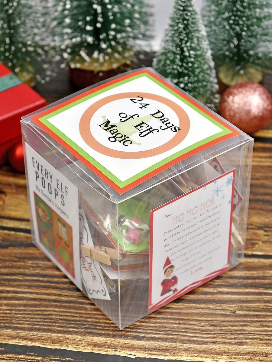 1pc, 2023 24 Days of Christmas Elf Magic Kit - Fun Elf Activities ...